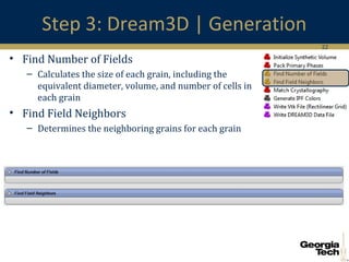Dream3D and its Extension to Abaqus Input Files | PPT
