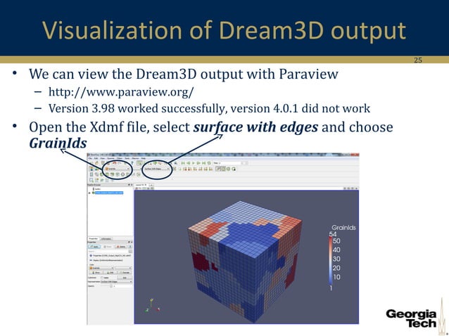 Dream3D and its Extension to Abaqus Input Files | PPT