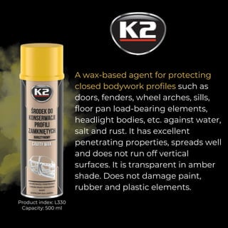 K2 Cavity Max - Closed profile maintenance agent | L330 | PDF