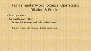 Morphological image Processing | PPT