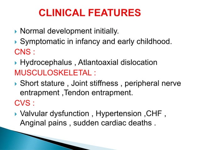 Mucopolysaccharidoses | PDF | Blood Disorders | Diseases and Conditions