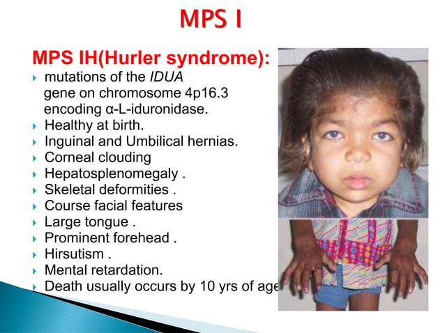 Mucopolysaccharidoses | PDF | Blood Disorders | Diseases and Conditions