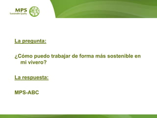MPS-ABC, español | PPT