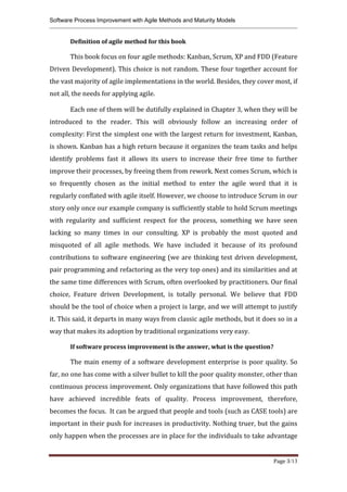 Maturity Models and agile chap 01 | PDF