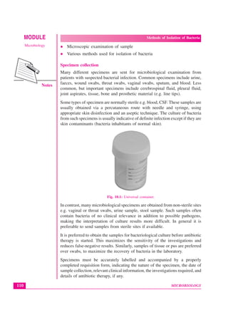 BACTERIA ISOLATION | PDF