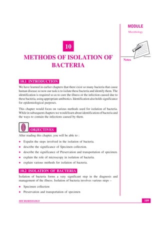 BACTERIA ISOLATION | PDF