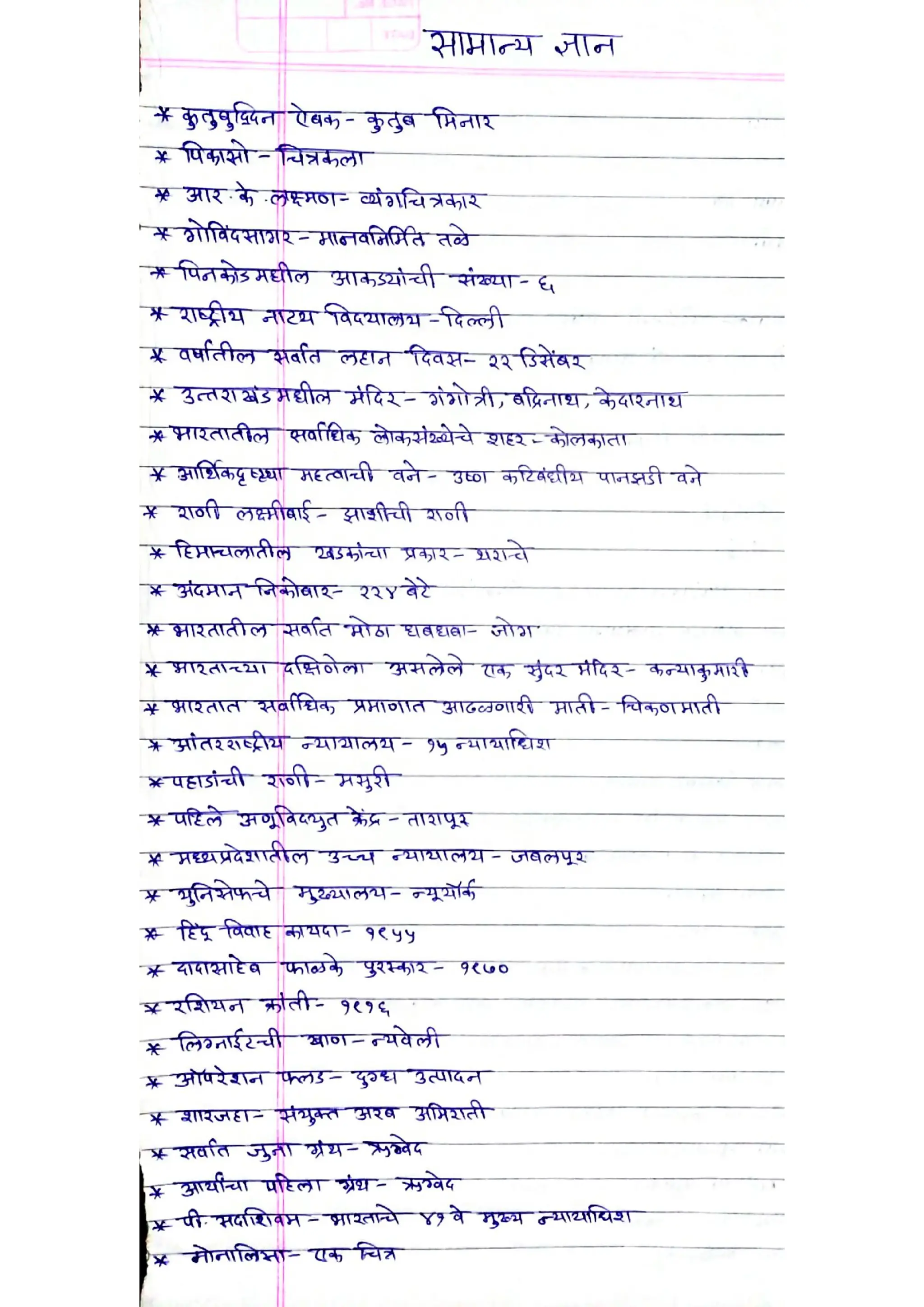 MPSC (General Knowledge) | PDF