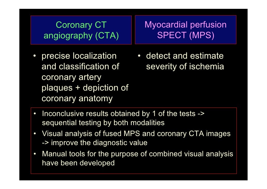 Myocardial Perfusion SPECT coregistered Coronary CTA