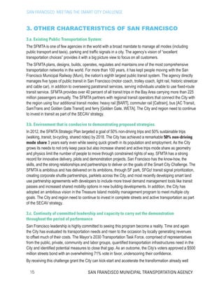 San Francisco Smart City Challenge | PDF
