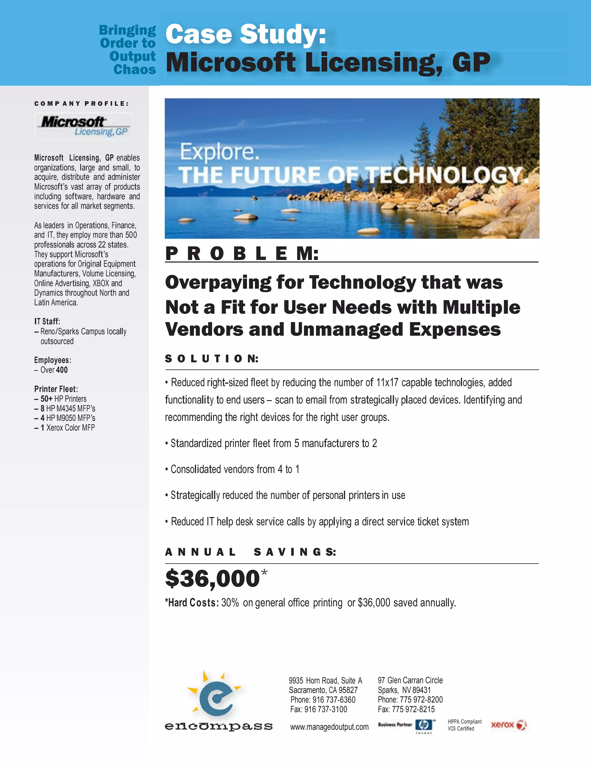 Mps microsoft licensing case study | PDF