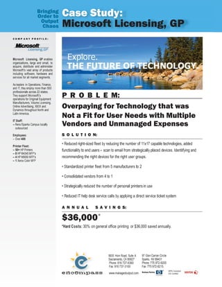 Mps microsoft licensing case study | PDF