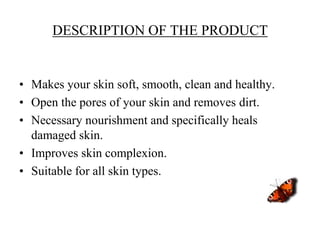 Marketing plan for face pack | PPTX