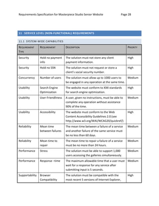 Mps requirements specification | PDF