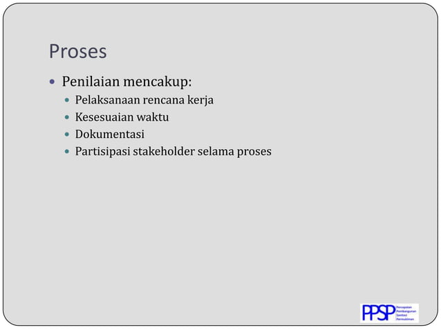 Tata Cara Monitoring dan Penjaminan Kualitas, Proses dan Produk Dokumen ...