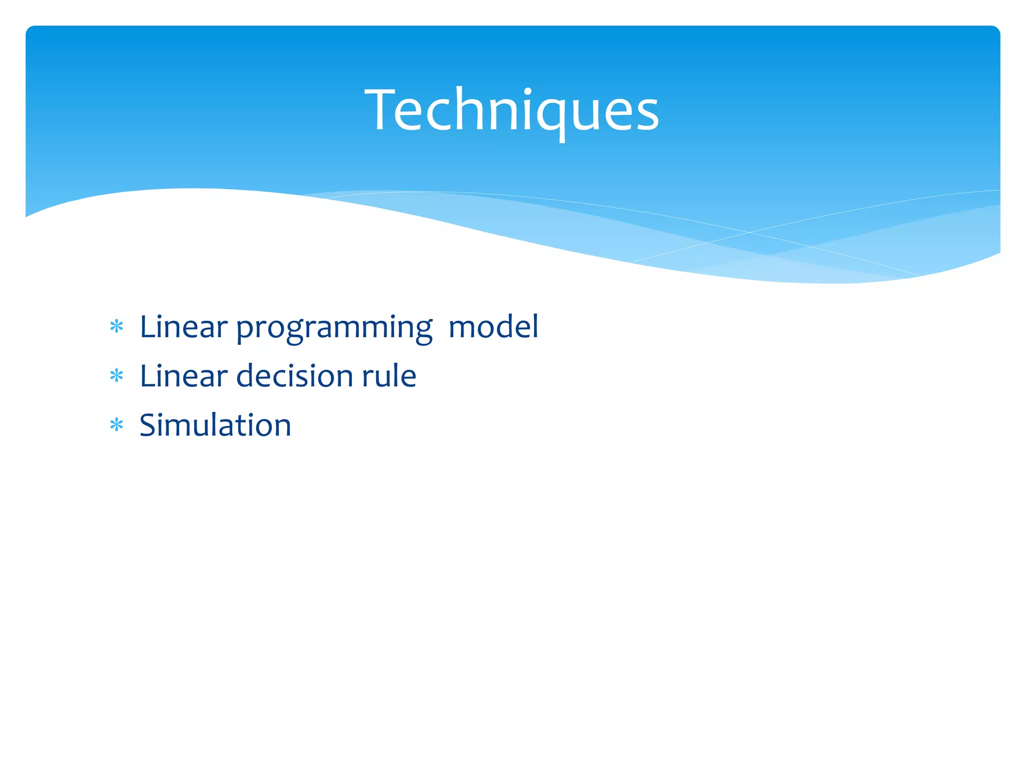 Mps vs aggregate planning | PPTX