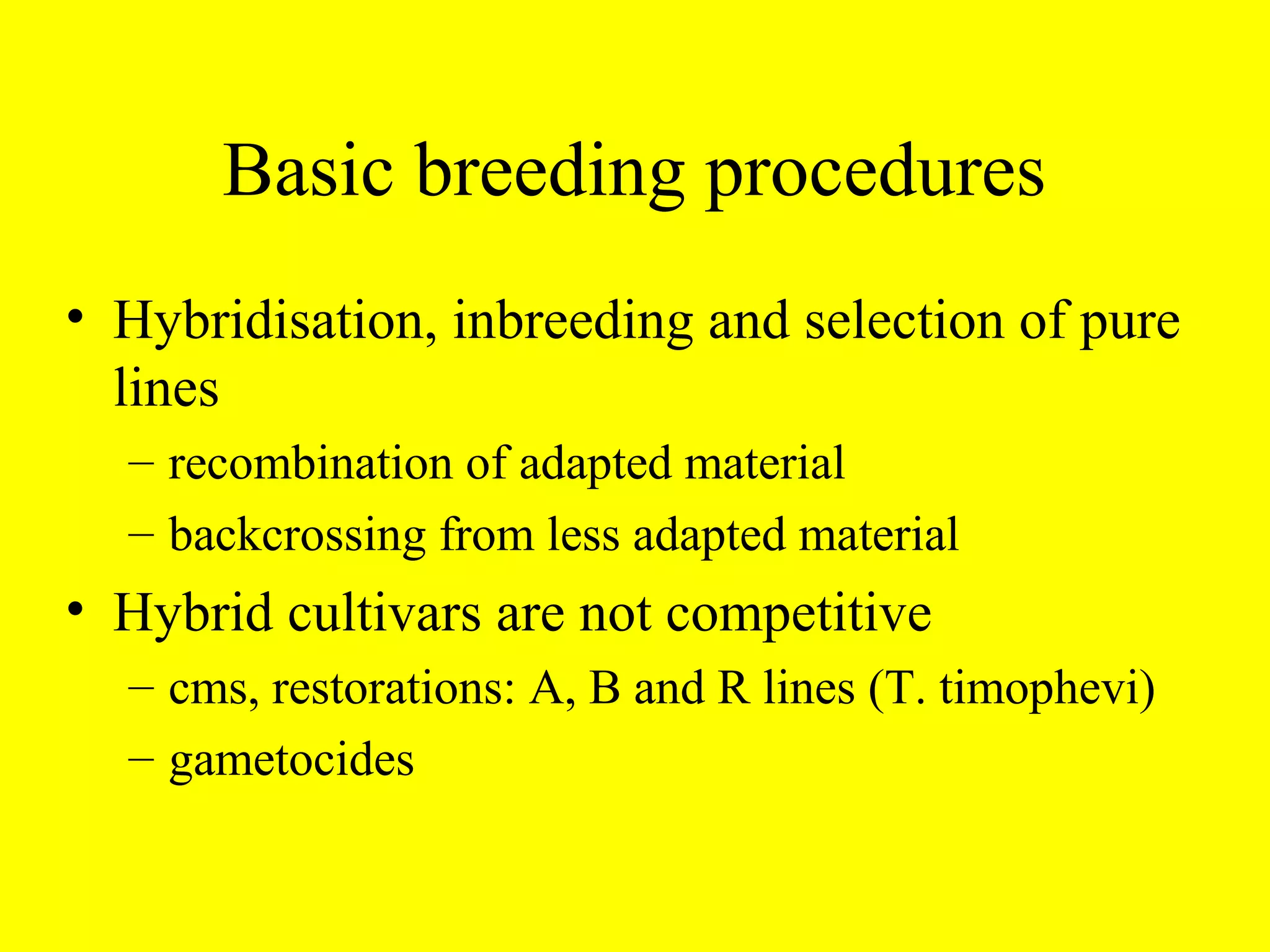 Mpt 13 wheat breeding | PPT
