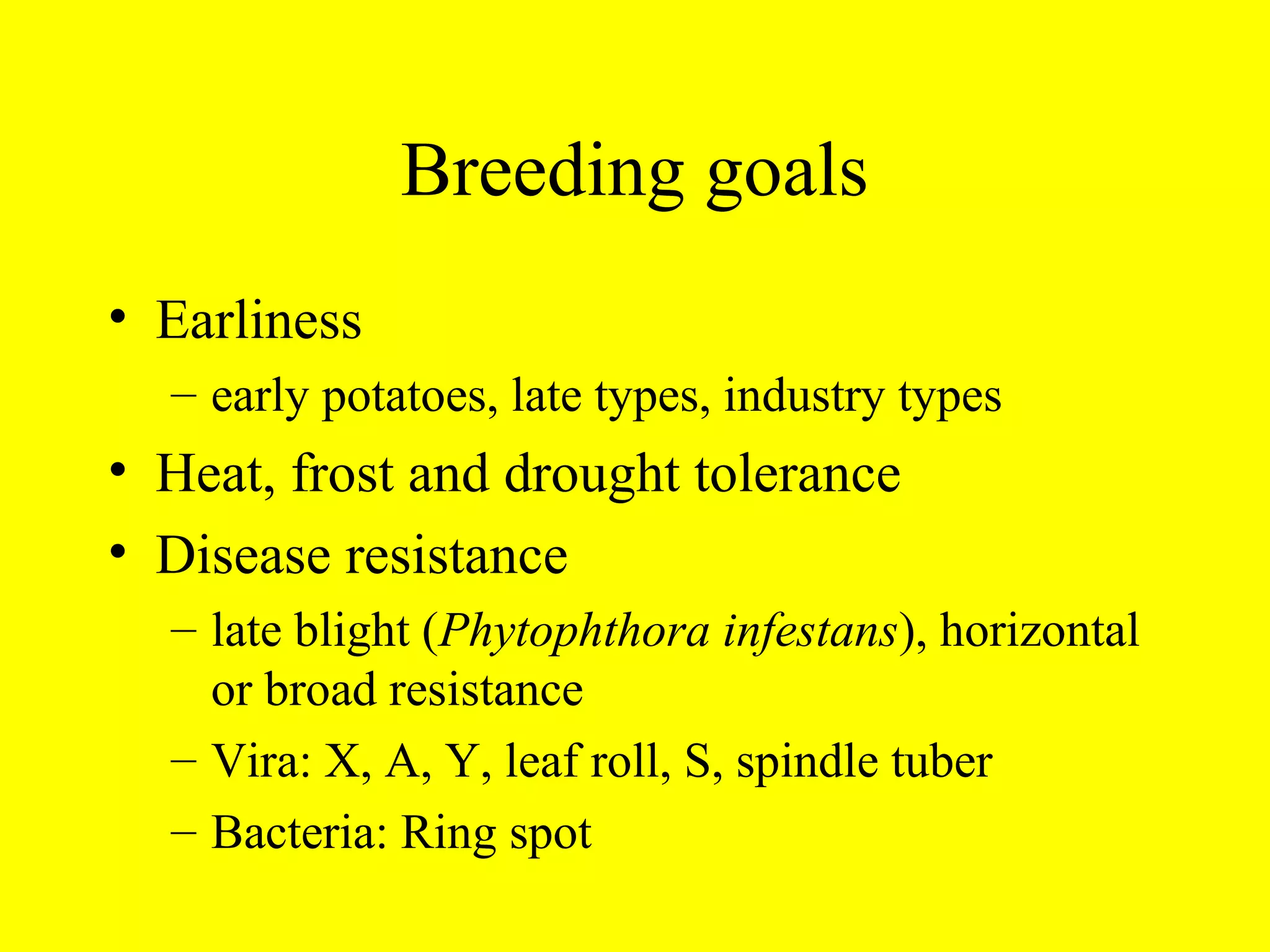 Mpt 16 potato breeding | PPT
