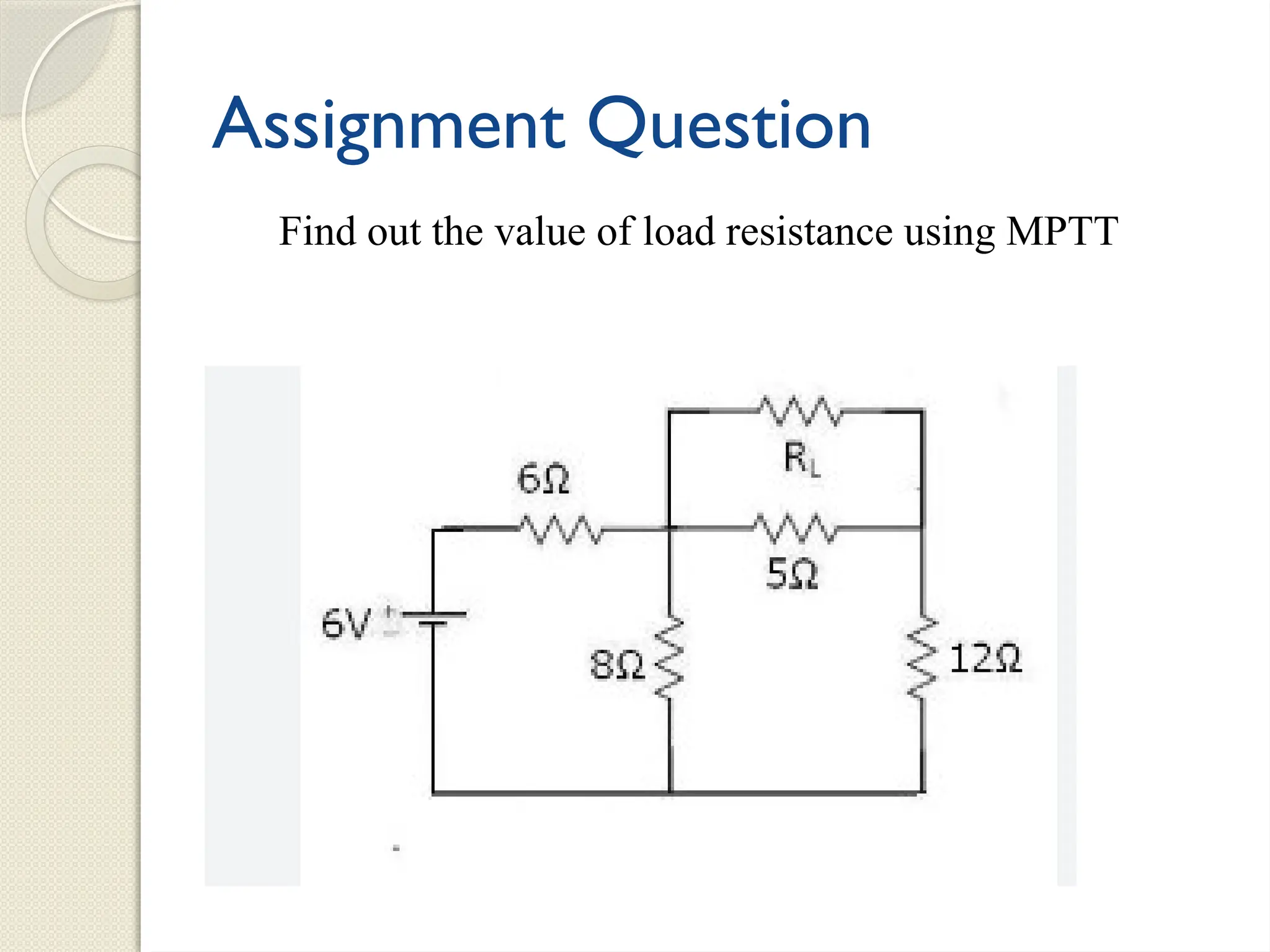 Maximum power transfer theorems electrical engineering.pptx