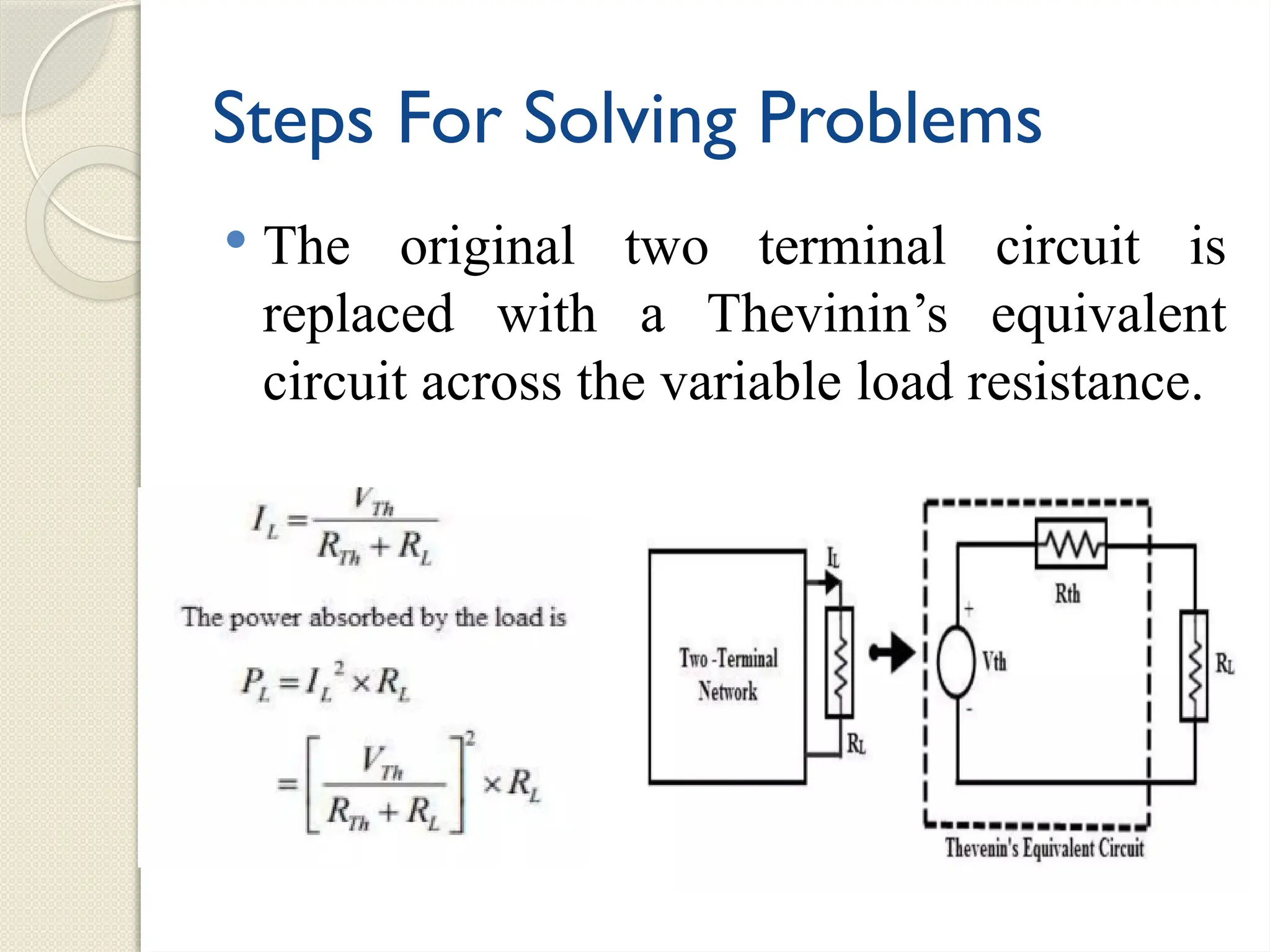 Maximum power transfer theorems electrical engineering.pptx