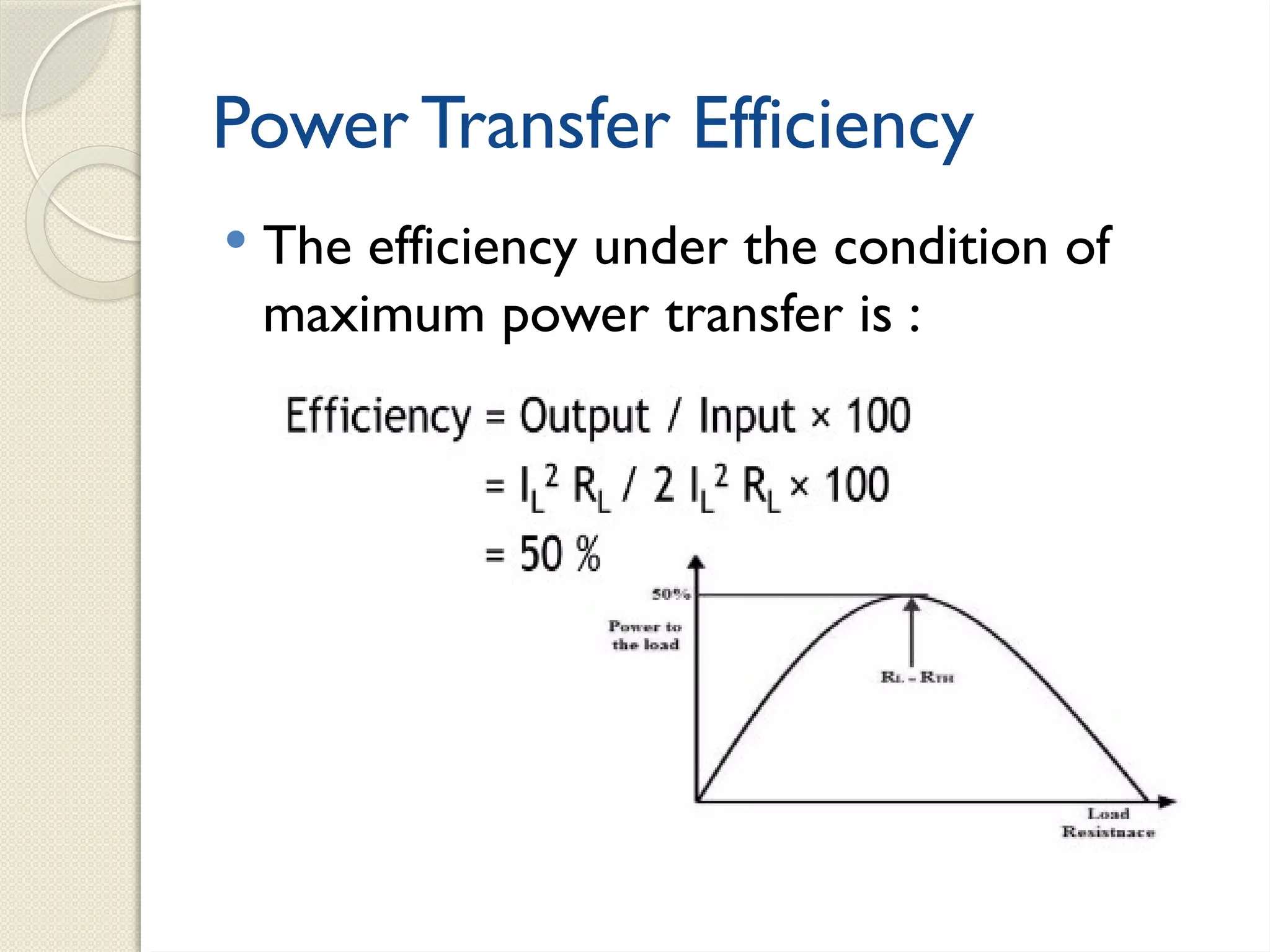 Maximum power transfer theorems electrical engineering.pptx
