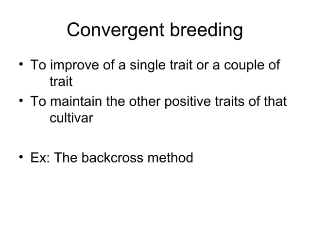 Mpt 3 importance of crossing methods | PPT