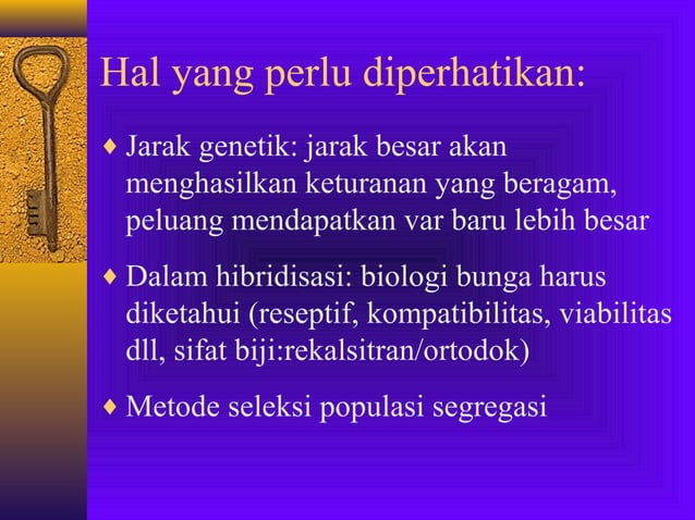 Mpt4 metode pemuliaan | PPT