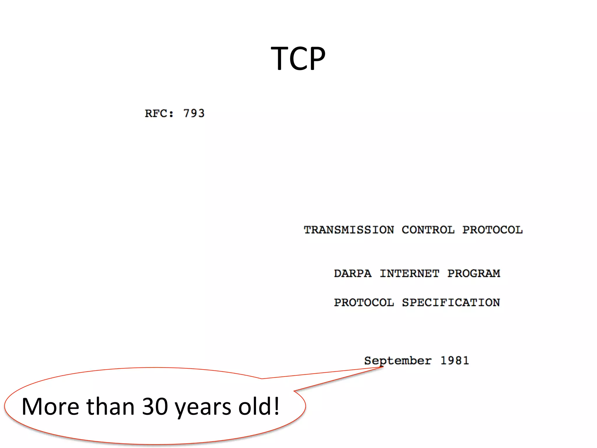 Beyond TCP: The evolution of Internet transport protocols | PDF