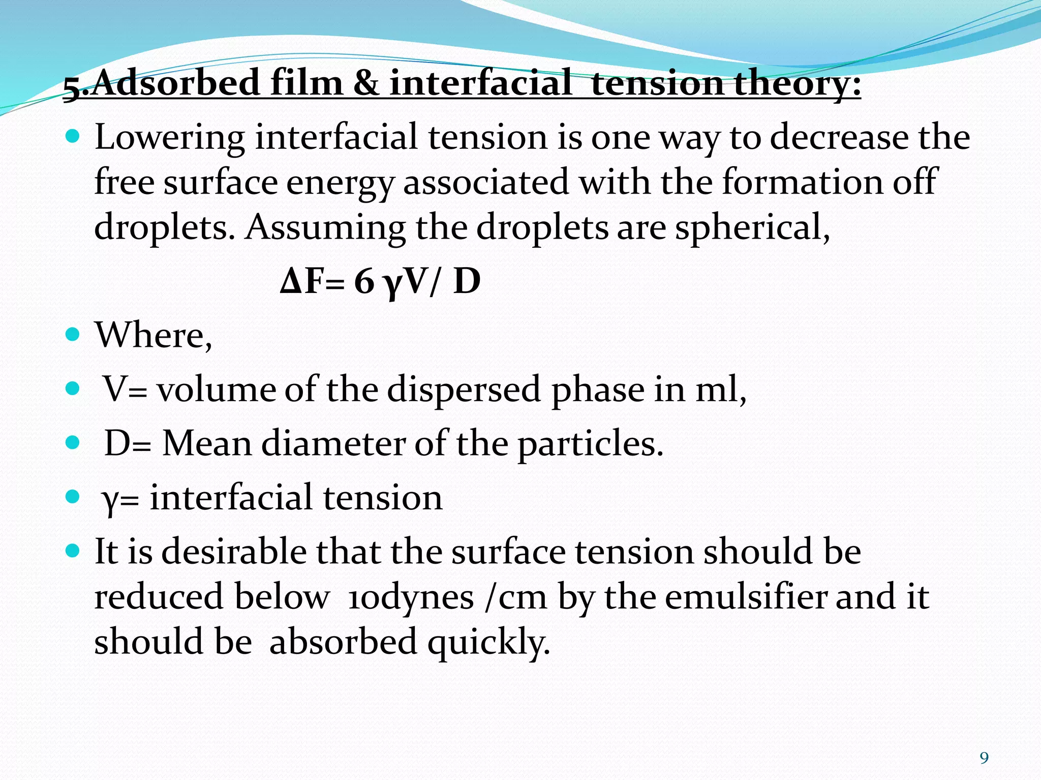 Mp(theories of dispersion) seminar | PPTX