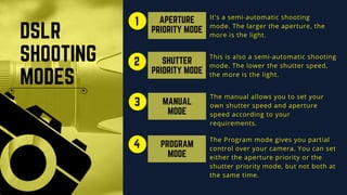 A Complete Guide to Manual DSLR Photography | PPTX