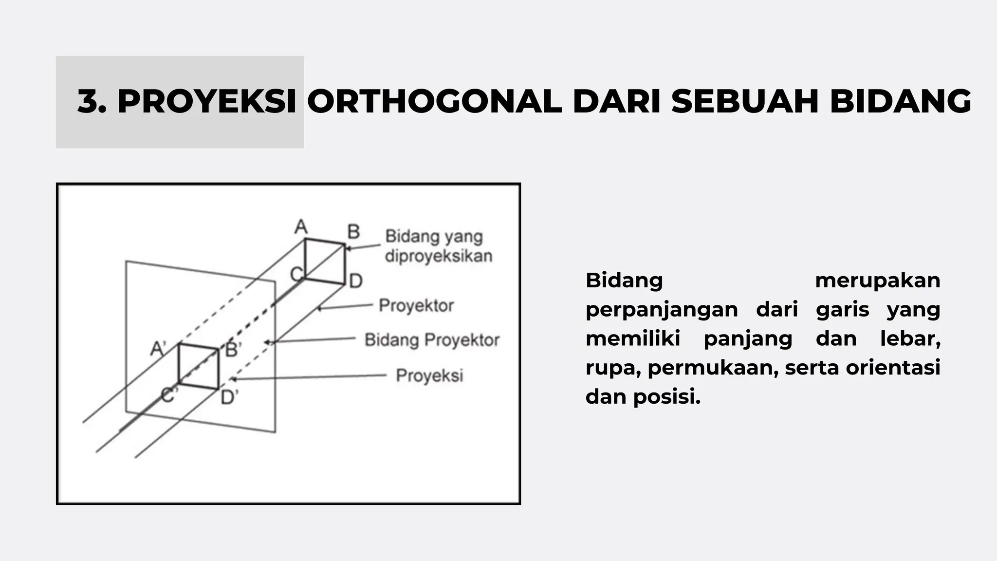PROYEKSI ORTHOGONAL MATA KULIAH GAMBAR TEKNIK, TEKNIK SIPIL | PPTX