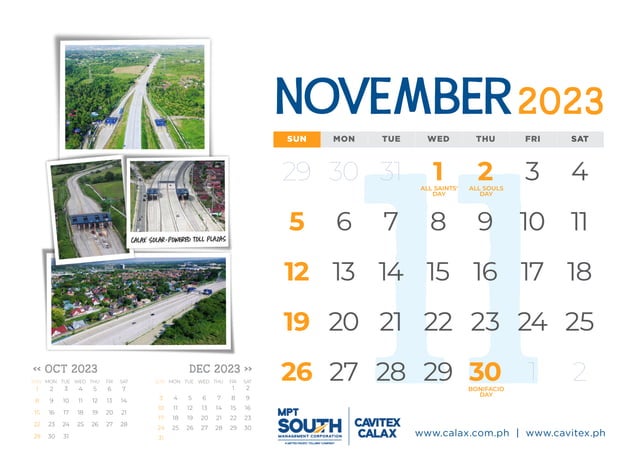 MPTC South 2023 Calendar | PDF