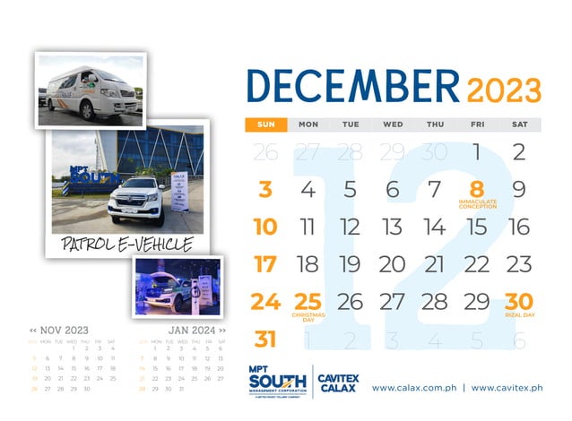 MPTC South 2023 Calendar | PDF
