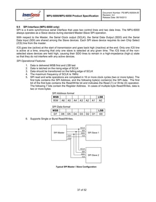 Mpu 6050 data-sheet | PDF