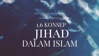 Konsep Jihad Dalam Islam | PDF