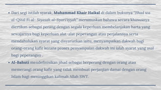Konsep Jihad Dalam Islam | PDF