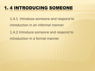 Mpu 1181 topic 1 greetings &introductions | PPT