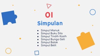 MPU3062 Simpulan & Ikatan | PPTX