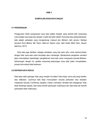 Mpu3213 perbezaan dialek negeri pahang dan negeri kedah | DOCX