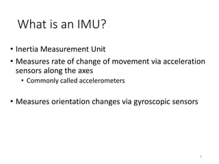 MPU6050 IMU with Arduino | PPTX