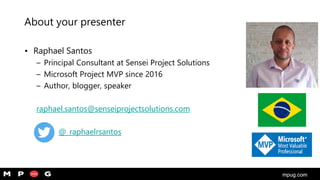 MPUG Webinar - Creating a Portfolio KPI Report in Project Online | PPT