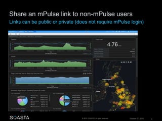 SOASTA mPulse update webinar | PPT