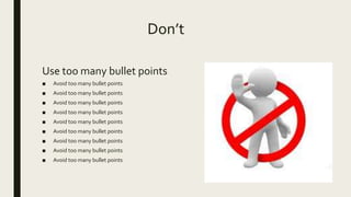 Mpumelelo madlavu do’s and don’ts of power point presentations | PPTX