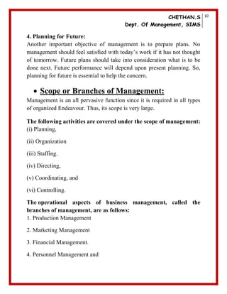 Management process unit -1 | PDF