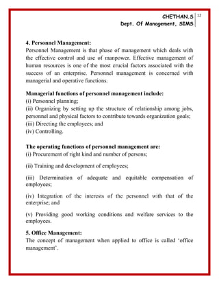 Management process unit -1 | PDF