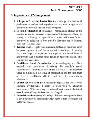 Management process unit -1 | PDF