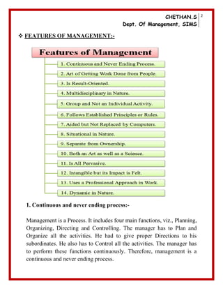 Management process unit -1 | PDF