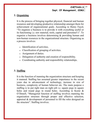 Management process unit -1 | PDF