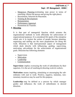 Management process unit -1 | PDF