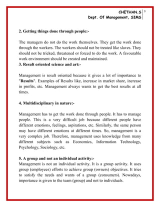 Management process unit -1 | PDF