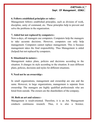 Management process unit -1 | PDF
